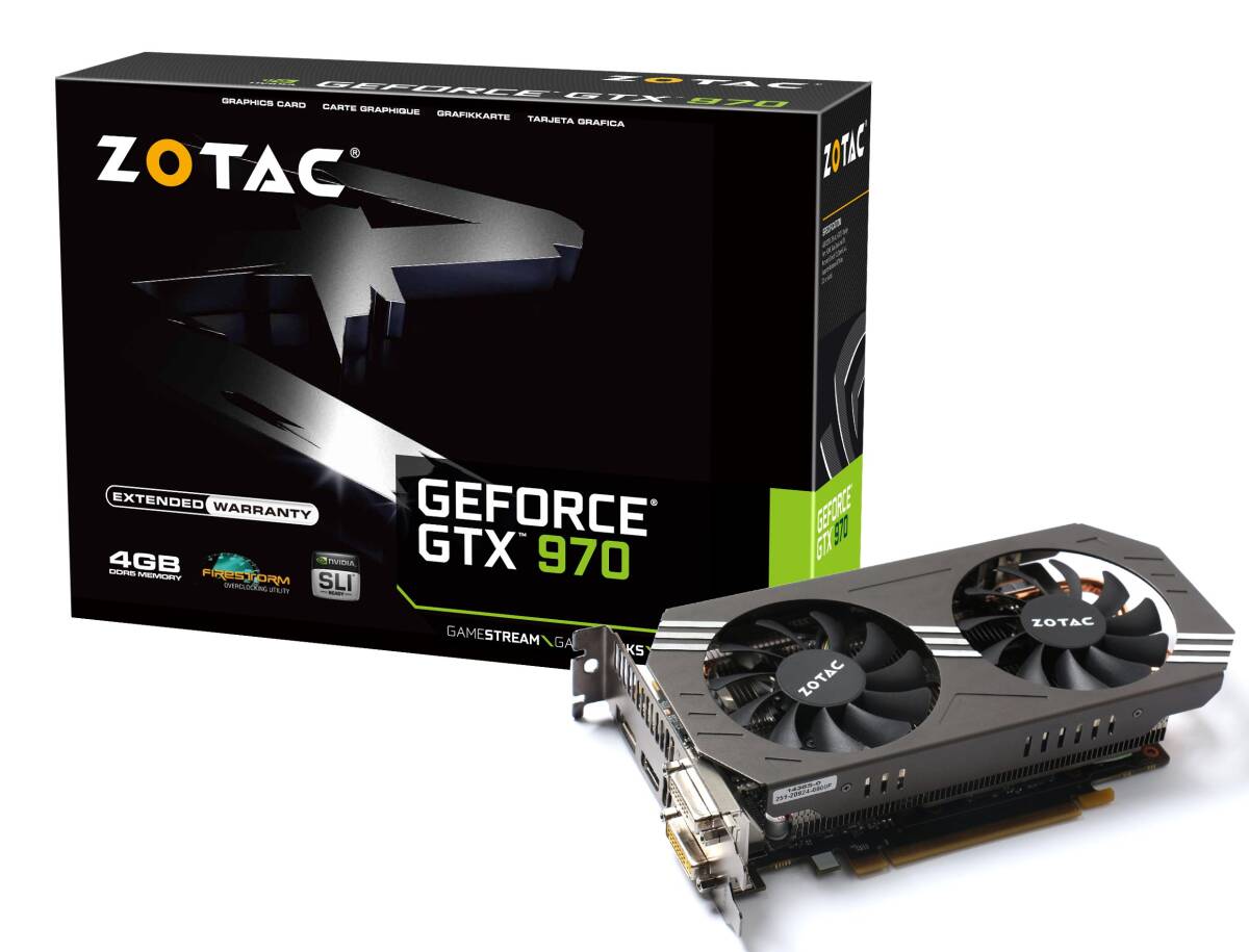 Yahoo!オークション - ZOTAC ZT-90101-10P GTX970 4GB GDDR5 DirectX 1...