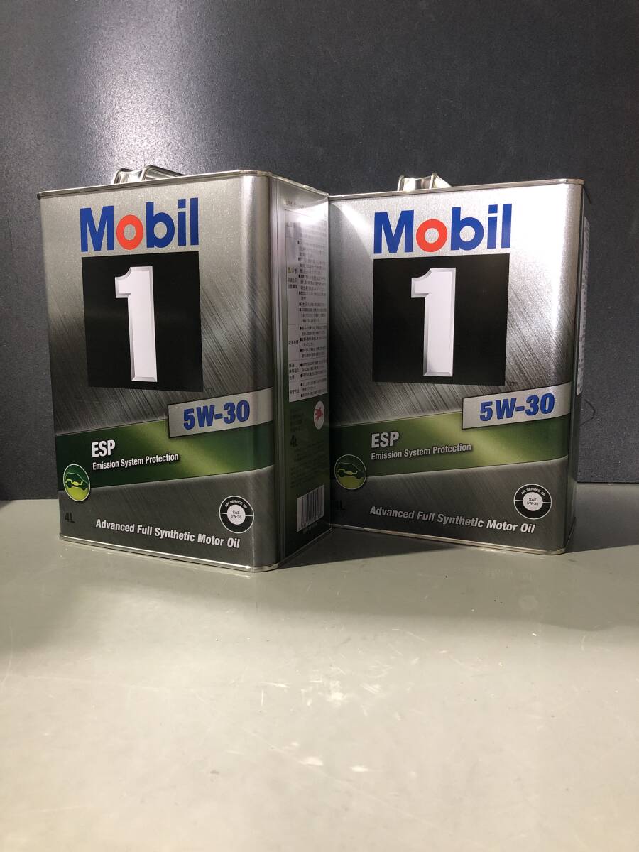 Yahoo!オークション - 【8L】Mobil1 ESP 5W-30 4L×2缶 API SP ACEA C2...
