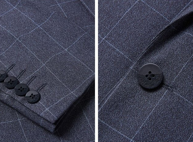 Yahoo!オークション - S984-2XL新品 スーツ 格子柄 復古 シングルスー...