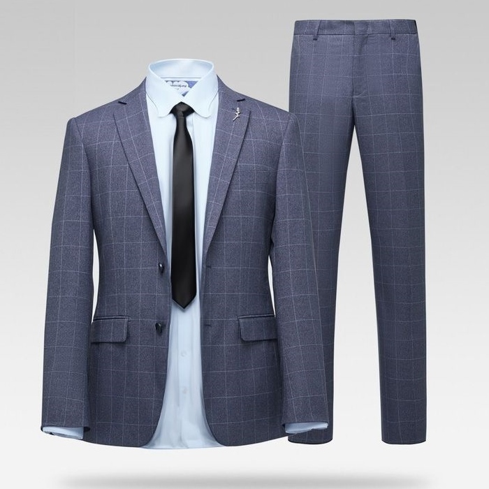 Yahoo!オークション - S984-2XL新品 スーツ 格子柄 復古 シングルスー...