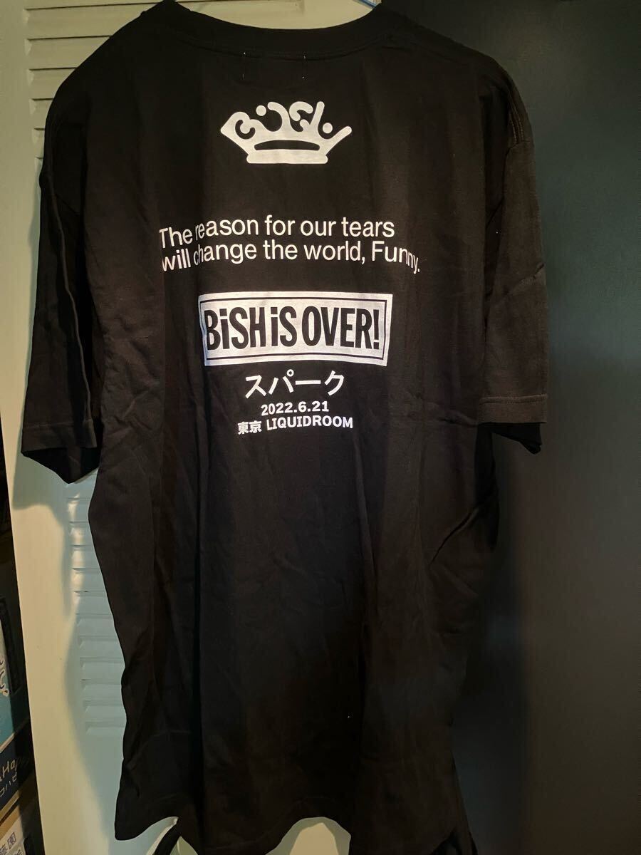 Yahoo!オークション - BiSH Lyric Tシャツ(XL) 6/21 LIQUIDROOM スパー...