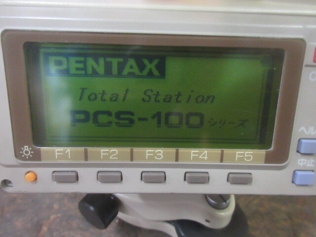 Yahoo!オークション - 即決【6】10 トータルステーション PENTAX ペン...