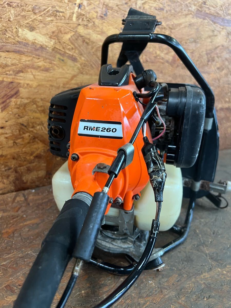 Yahoo!オークション - 即決【6】7 草刈機 共立 RME260 iスタート ルー...