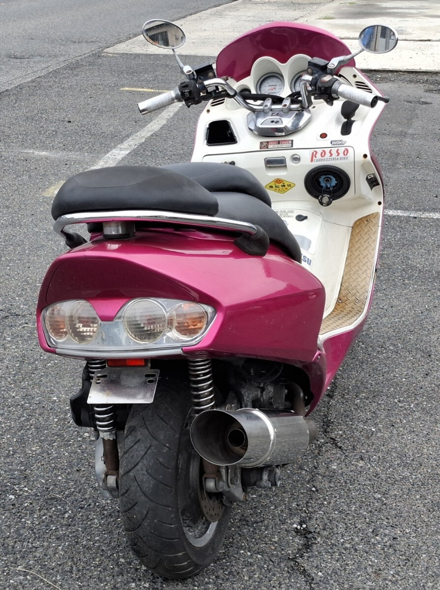 Yahoo!オークション - ホンダ フォルツァ250(MF06)ピンク 部品取り用車...