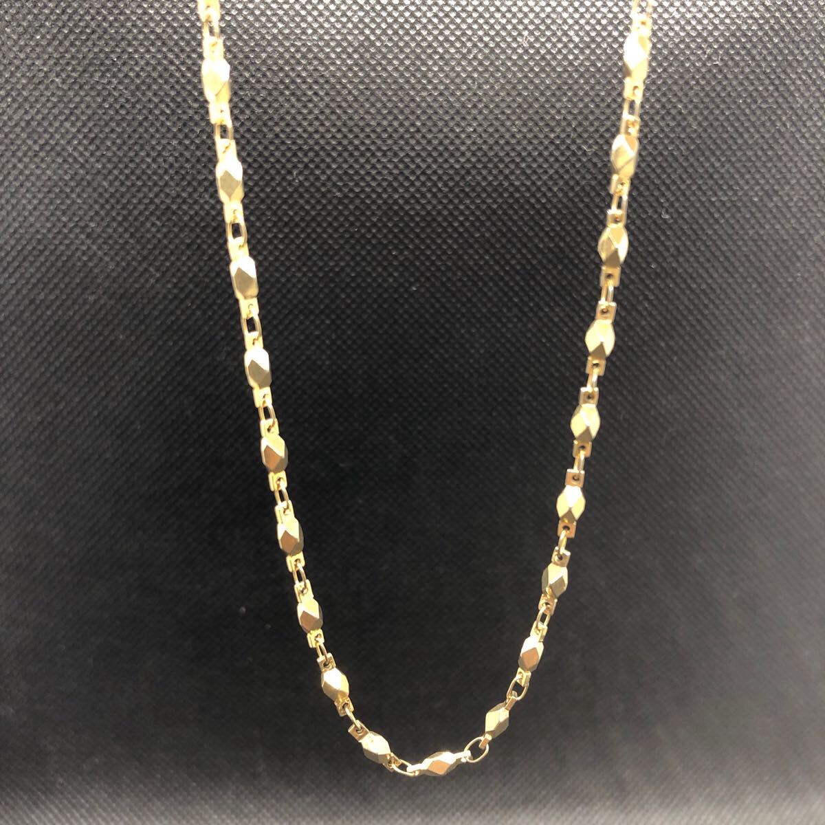 Yahoo!オークション - 即決 K18GP K18GF ゴールドカラー ネックレス 2...