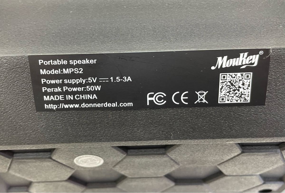 Yahoo!オークション - (山A516) Mou Key Mobile Portable Speaker MPS2...