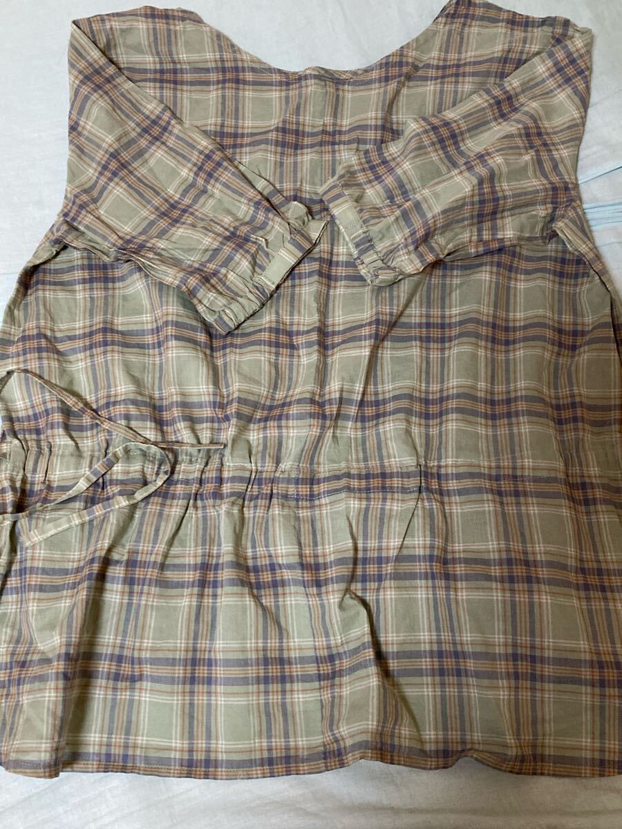 Yahoo!オークション - ikka チェック柄トップス
