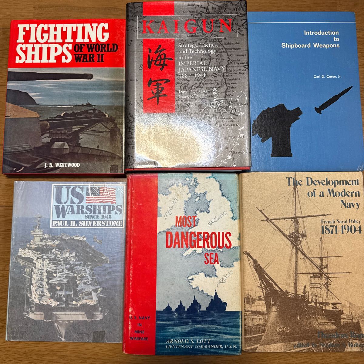Yahoo!オークション - a0611-18.洋書 the development of modern navy ...