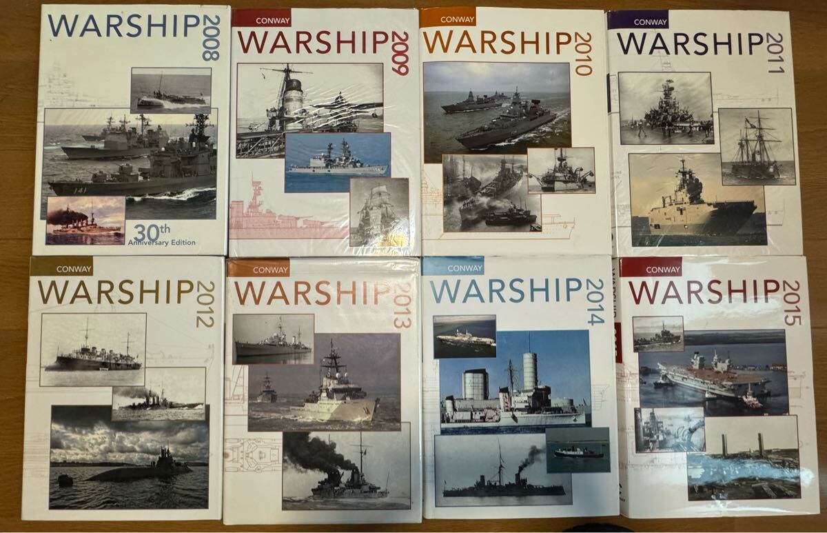 Yahoo!オークション - a0611-5.洋書 WARSHIP 2008年〜2015年 8冊 ミリ...