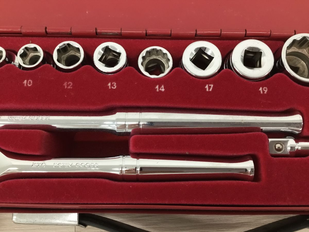 営IS967-80 KTC MIRROR TOOL ミラーツール 9.5ミリ SOCKET WRENCH SET ソケットレンチセット 工具 ケース付き /a(その他)｜売買されたオークション ...