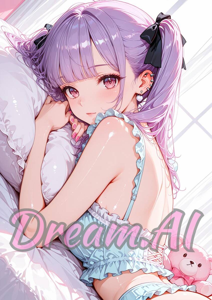 Yahoo!オークション - A3155 地雷系 彼女 下着 ランジェリー AI イラス...