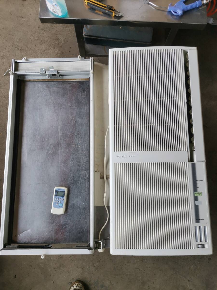 Yahoo!オークション - CORONA コロナ CWH-187R 2007年製 窓用エアコン/...
