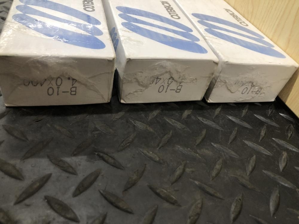 Yahoo!オークション - 017 未開封品・即決価格 コベルコ 溶接棒 B-10 4...