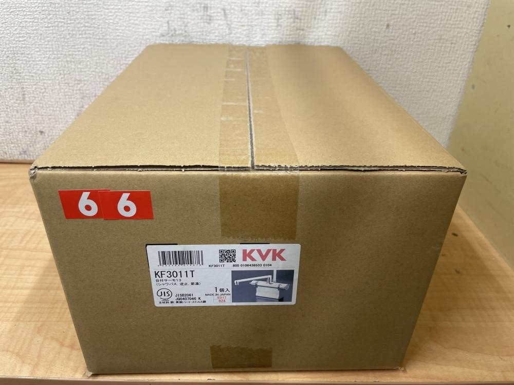 Yahoo!オークション - 005 未開封品 KVK 台付サーモ13 KF3011T