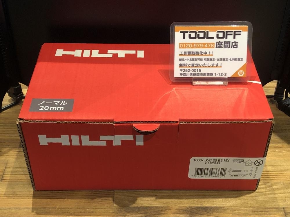 Yahoo!オークション - 024 未使用品 HILTI BX3用鋲打機用ピン X-C20B3M...