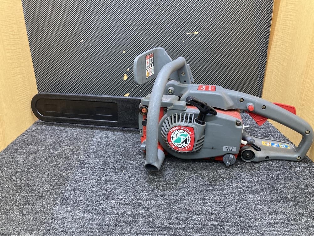 013 ジャンク品 日工タナカ パワーメイト エンジンチェンソー プライマリーポンプ破損 PMS-335A 混合燃料 動作未確認 部品取り(中古)のオークション落札情報