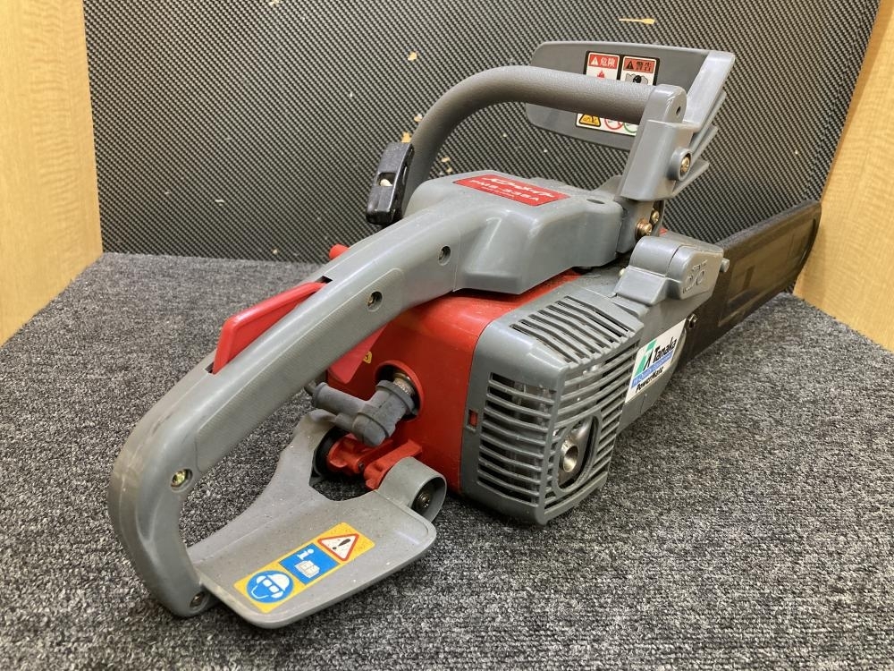 013 ジャンク品 日工タナカ パワーメイト エンジンチェンソー プライマリーポンプ破損 PMS-335A 混合燃料 動作未確認 部品取り(中古)のオークション落札情報