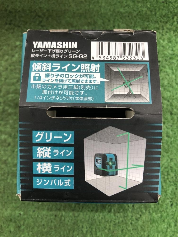 Yahoo!オークション - 016 未使用品 ヤマシン レーザー下げ振り SG-G2 ...