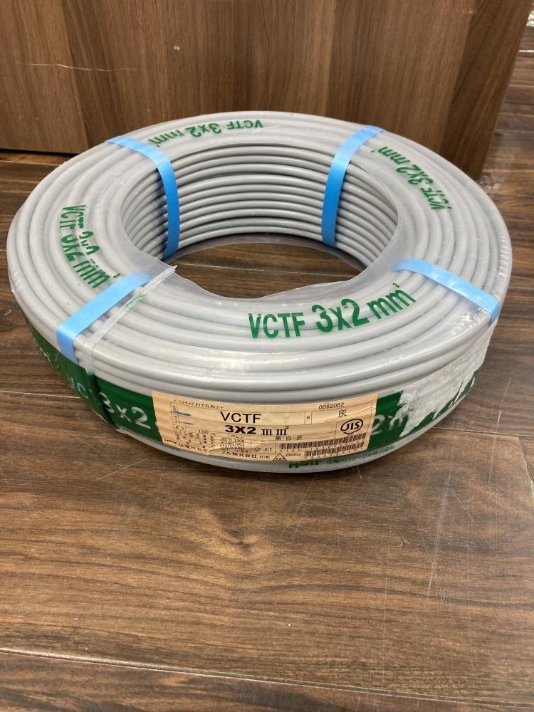 Yahoo!オークション - 006 未使用品・即決価格 住電 VCTFケーブル 3×2...