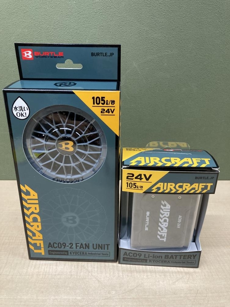Yahoo!オークション - 018 未使用品 バートル ファンユニット AC09+AC0...