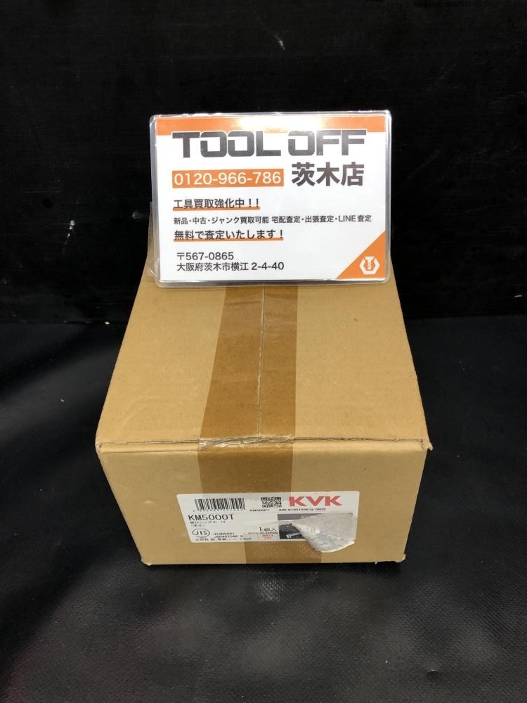 Yahoo!オークション - 015 未使用品・即決価格 KVK 壁付シングル13 KM5...