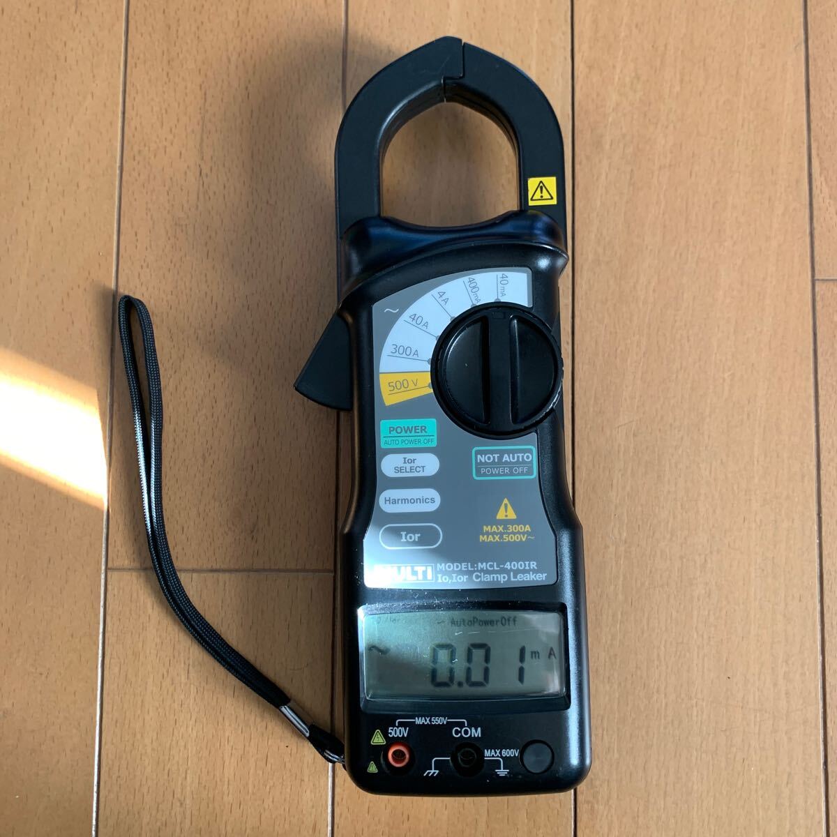 Yahoo!オークション - マルチ計測器 MCL-400IR I0 I0R クランプリーカ...