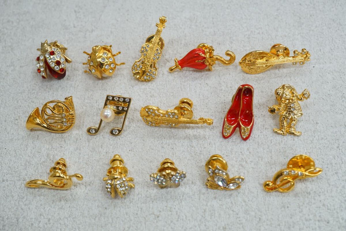 Yahoo!オークション - C196 海外製含む 楽器 昆虫など ゴールドカラー ...