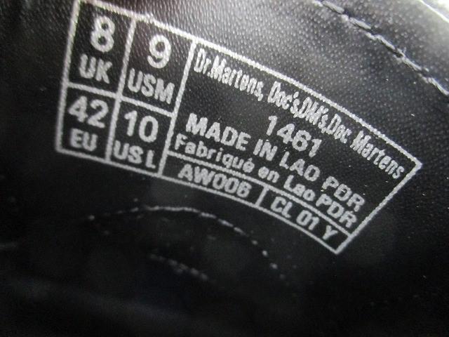 Yahoo!オークション - 良品 ドクターマーチン Dr.Martens 1461 WS ホワ...