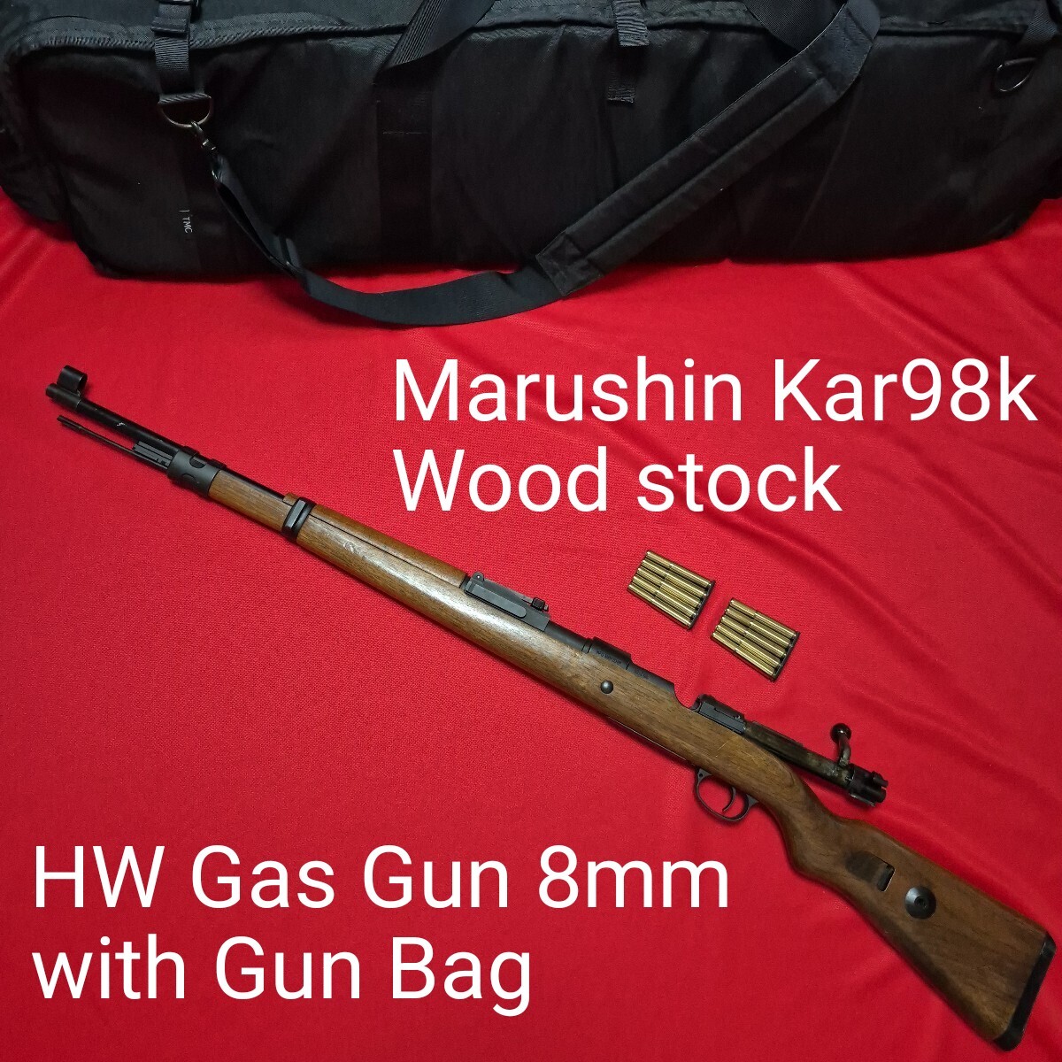 Yahoo!オークション - マルシン工業製/ガスガン 8mmBB モーゼルKar98k ...