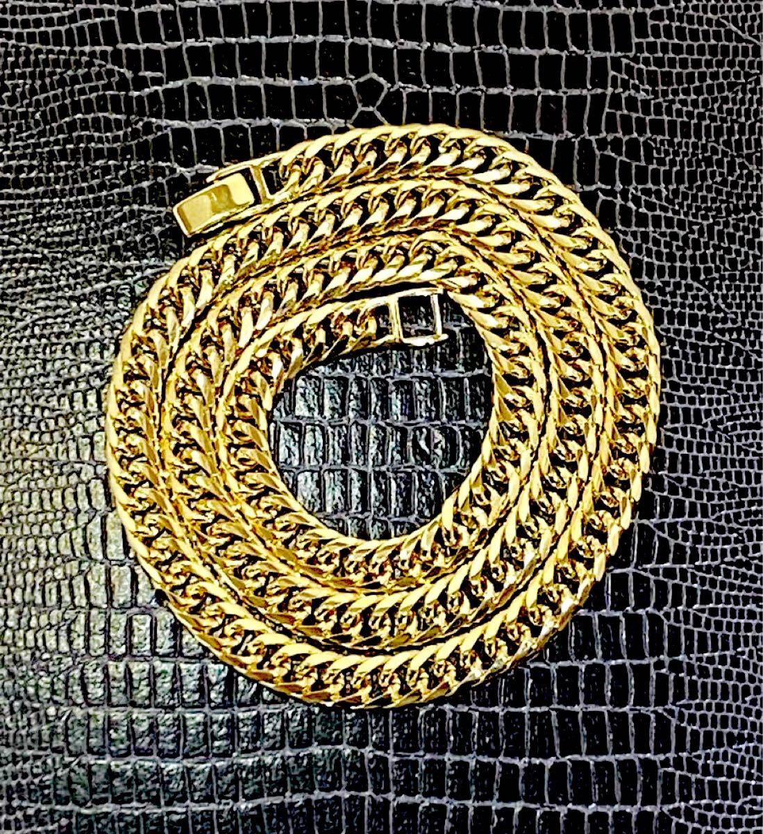 Yahoo!オークション - K-7 新品 送料無料 18kgp 喜平 ネックレス 7mm 5...