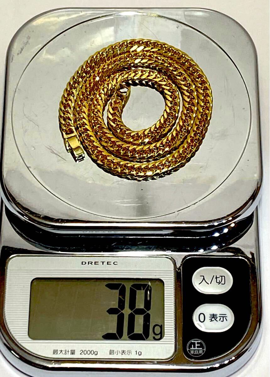 Yahoo!オークション - K-7 新品 送料無料 18kgp 喜平 ネックレス 7mm 5...