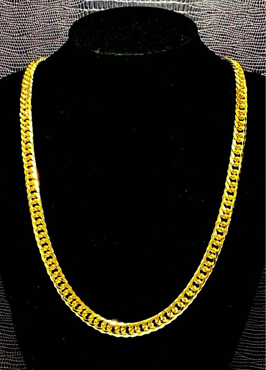 Yahoo!オークション - K-1 喜平チェーンネックレス 7mm 50cm 約40g ゴ...