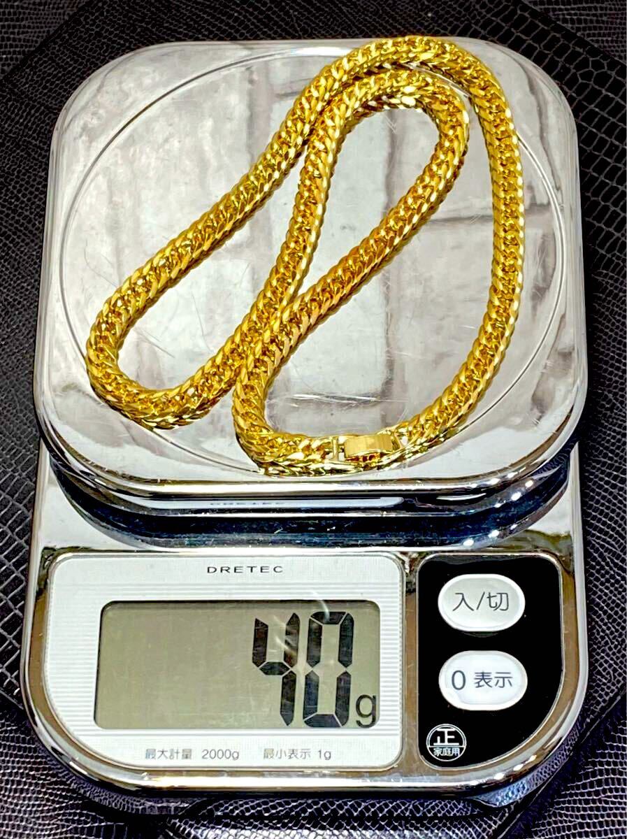 Yahoo!オークション - K-1 喜平チェーンネックレス 7mm 50cm 約40g ゴ...