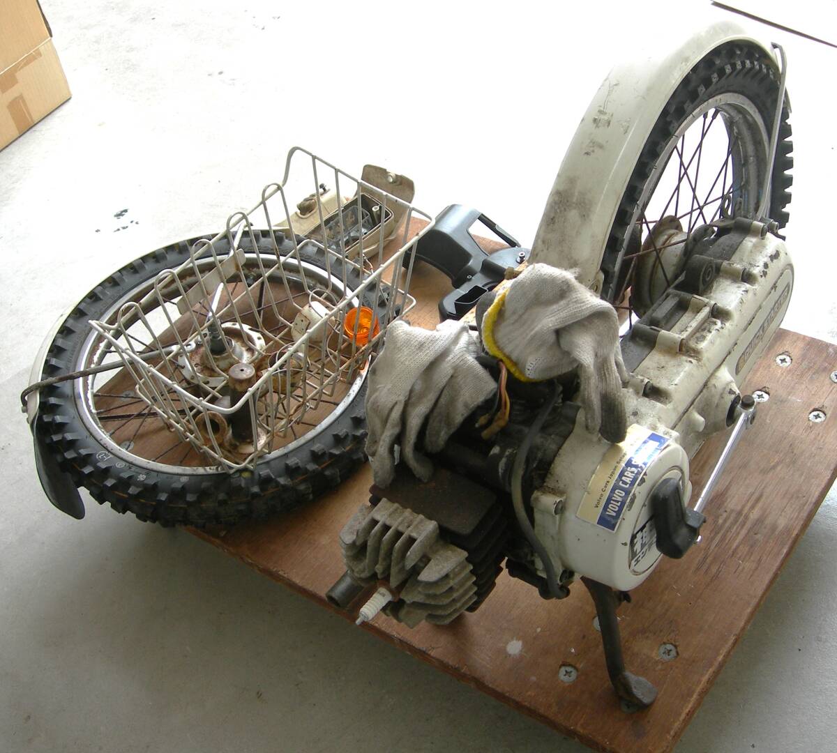 Yahoo!オークション - ホンダ HONDA ロードパル L NC50 スペアエンジ...