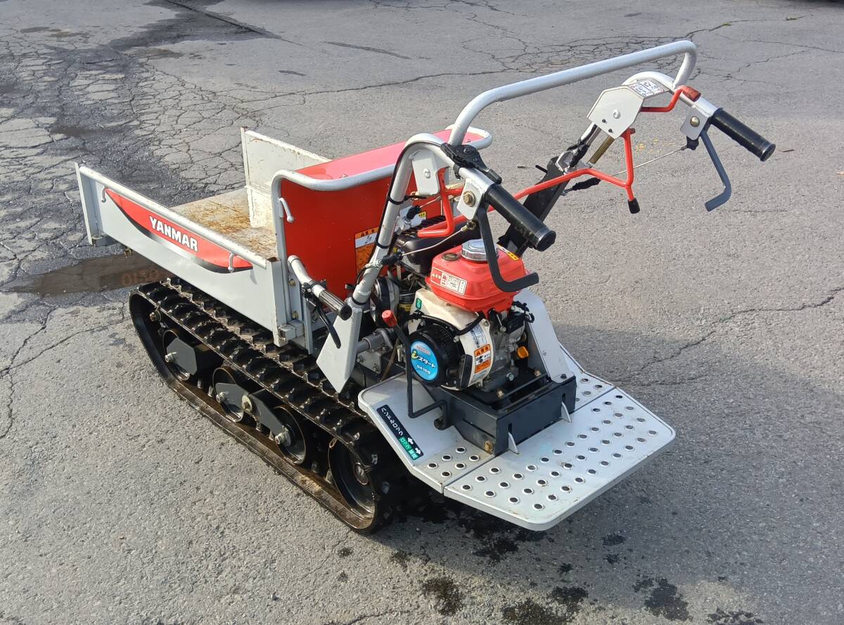 Yahoo!オークション - 山形発 ヤンマー 運搬車 MCG901FT 動作OK ガソリ...