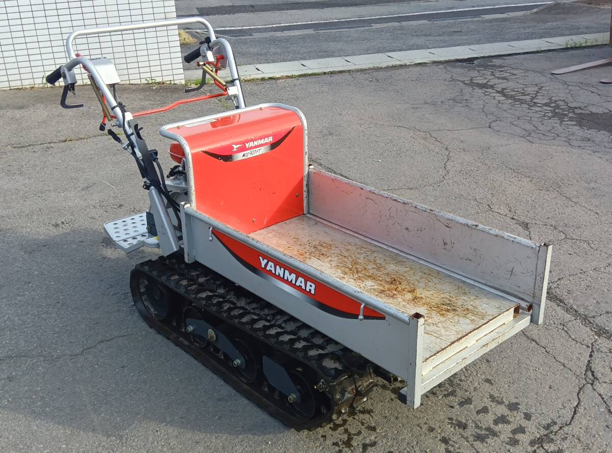 Yahoo!オークション - 山形発 ヤンマー 運搬車 MCG901FT 動作OK ガソリ...