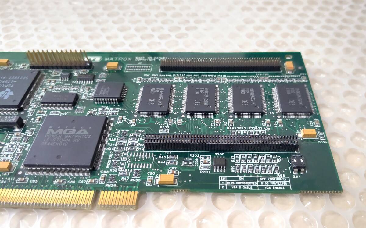 Yahoo!オークション - Matrox Millennium PCI MGA MIL/4/NEC2 4MB PC-...
