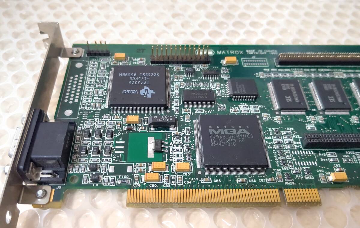 Yahoo!オークション - Matrox Millennium PCI MGA MIL/4/NEC2 4MB PC-...