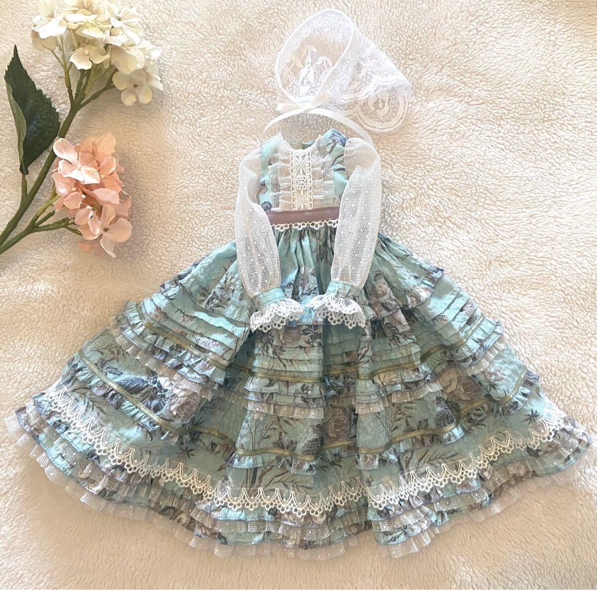 Yahoo!オークション - “SDM・MSD 女の子” yuwa花柄ローン生地 チュー...