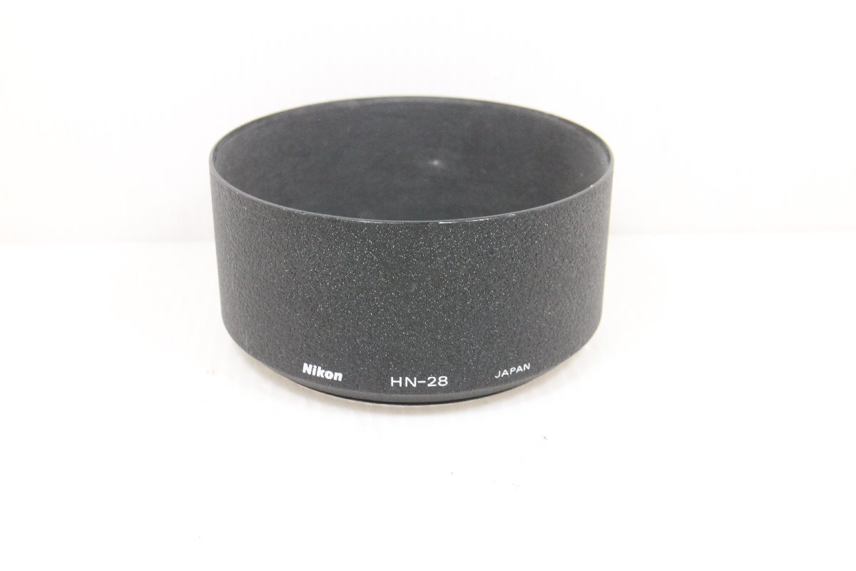 Yahoo!オークション - T240-B999 ニコン フード HN-28