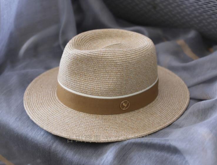 Yahoo!オークション - A6040 新品メンズ カジュアル 麦わら帽子 ストロ...