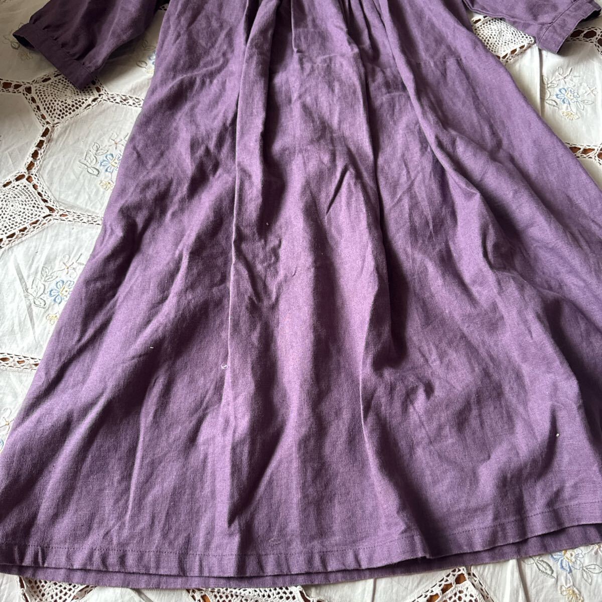 Yahoo!オークション - Soul berry コットンリネン ワンピース ナチュラ...