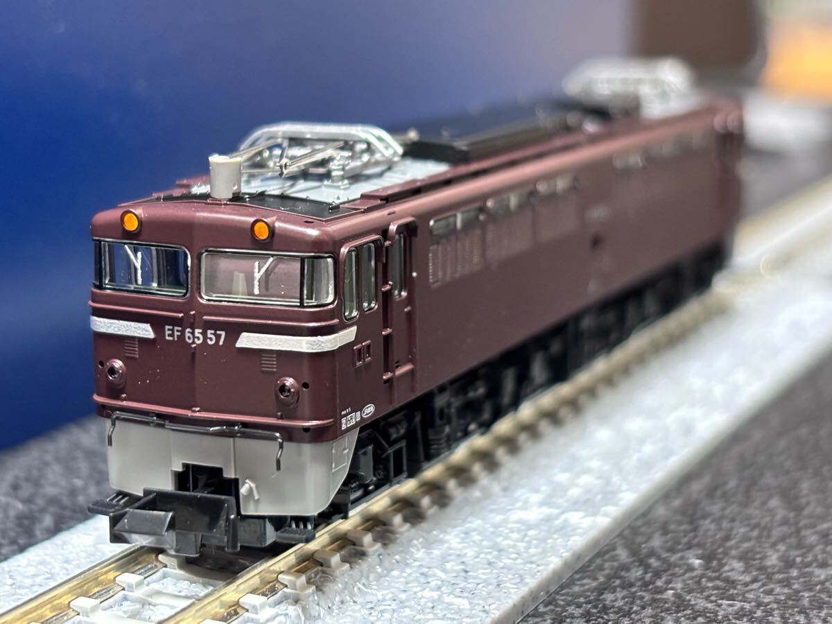 Yahoo!オークション - TOMIX EF65 57号機 茶色 JR貨物 オレンジLED 929...