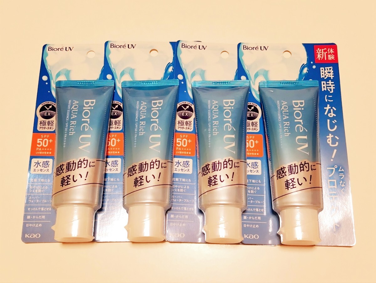 Yahoo!オークション - ビオレUV アクアリッチ ウォータリーエッセンス ...