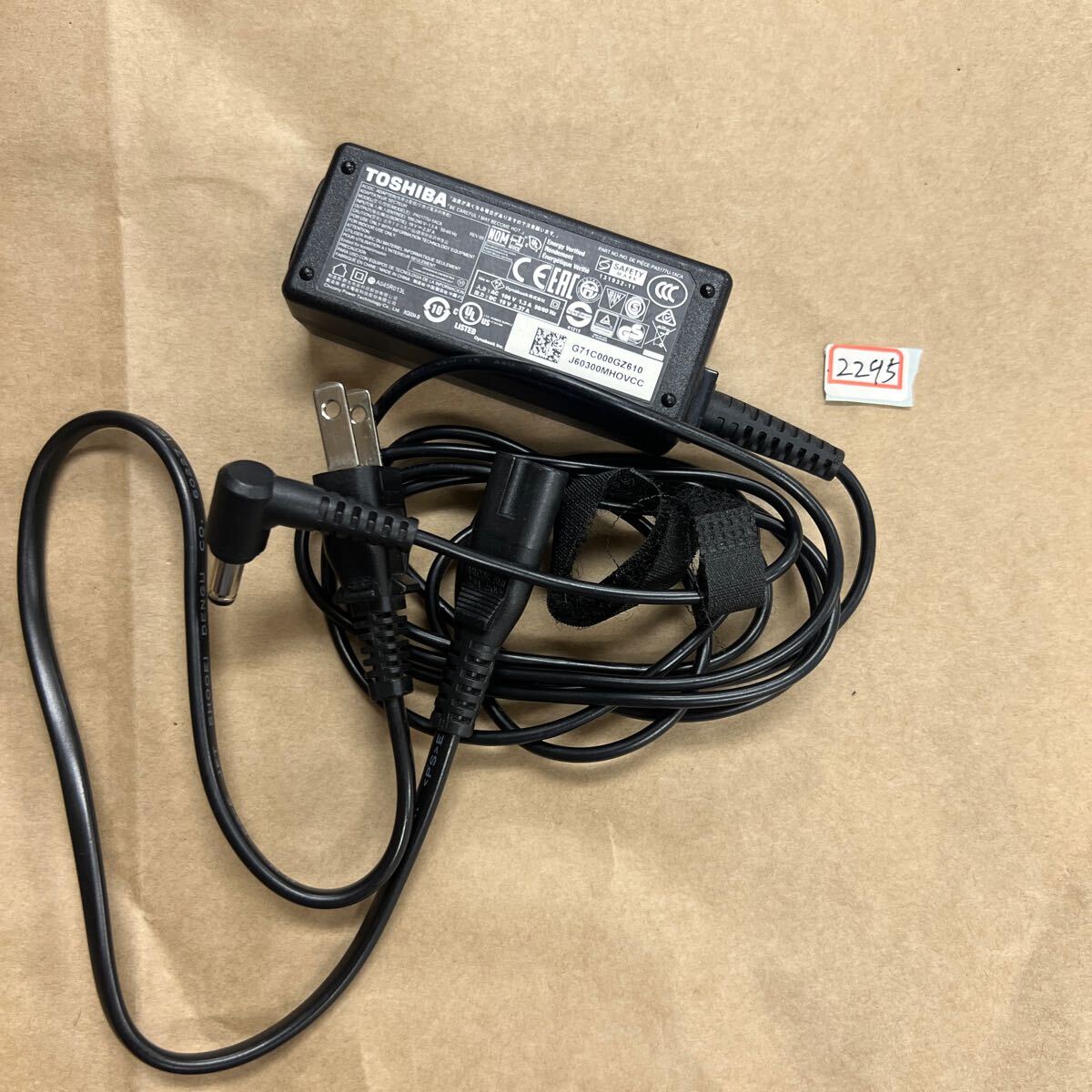 Yahoo!オークション - #2295#TOSHIBA ACアダプター