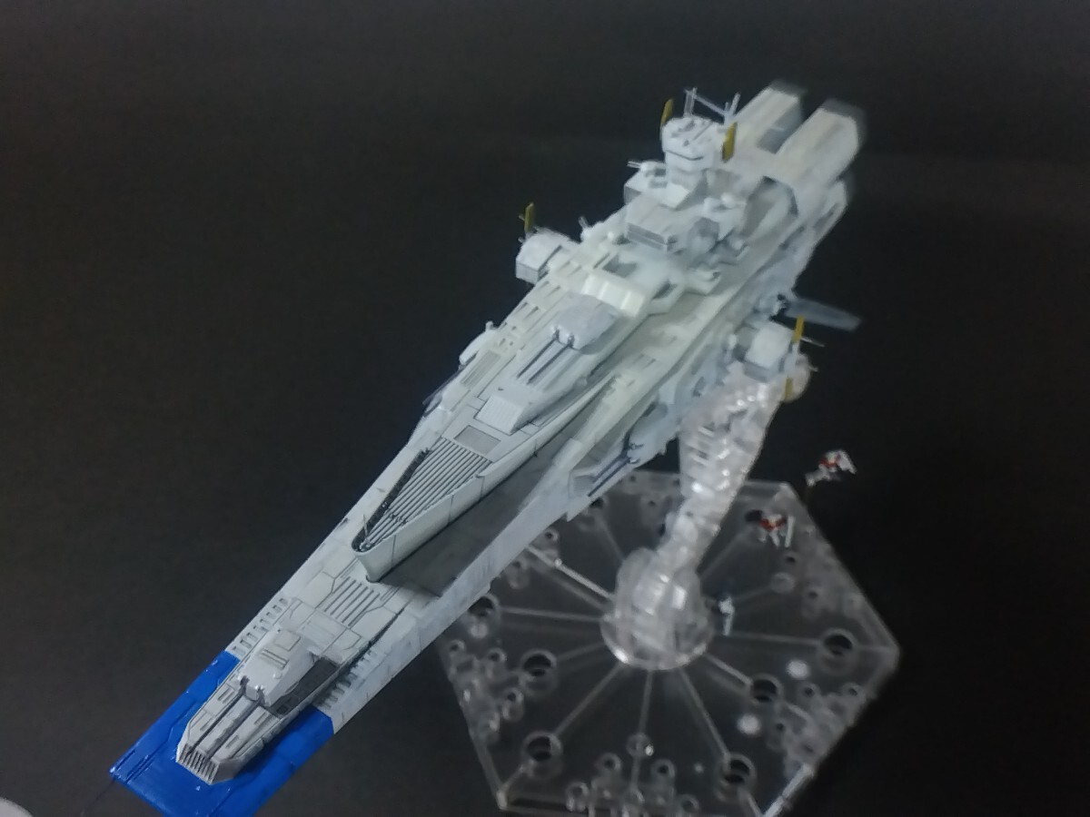 Yahoo!オークション - 機動戦士ガンダム EX1/1700宇宙戦艦マゼラン塗装...