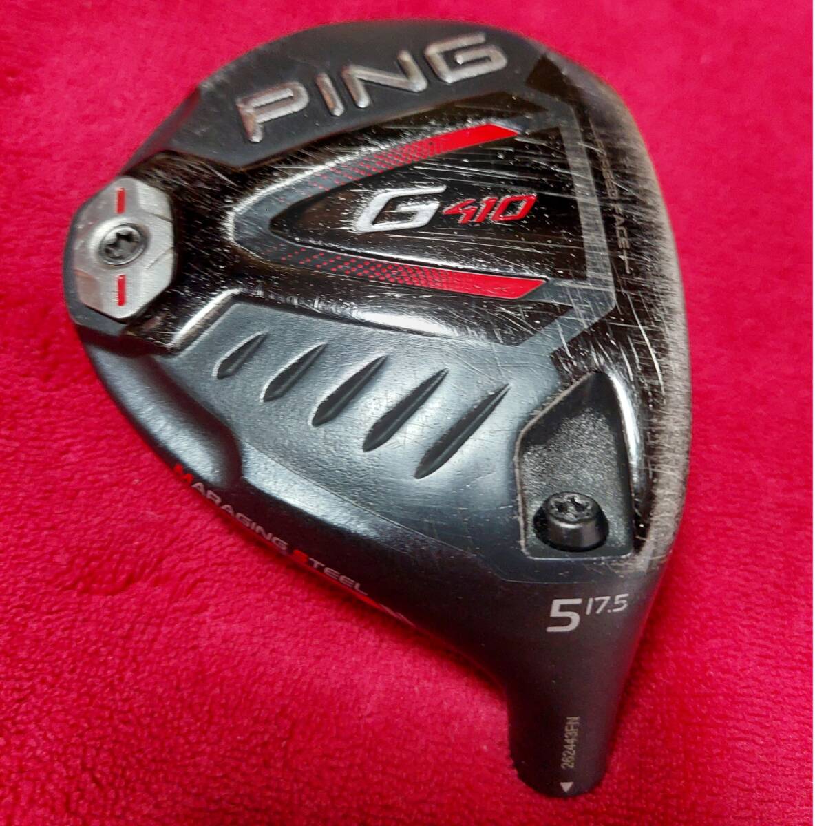 Yahoo!オークション - ピン PING G410 5W 17.5度 ヘッド単品 ヘッドカ...