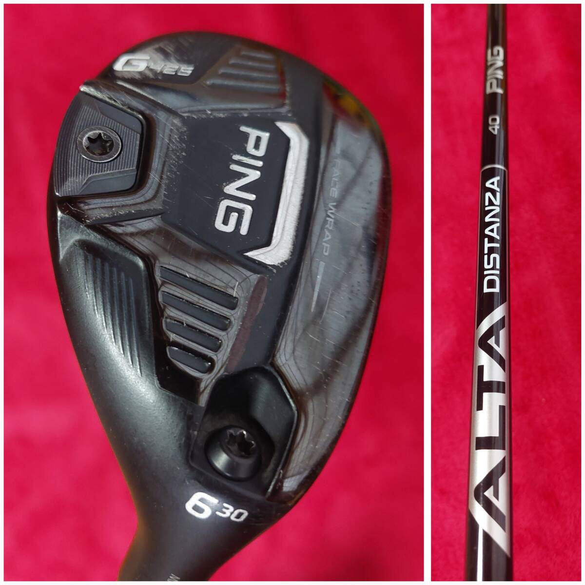 Yahoo!オークション - PING ピン G425 ハイブリッド 6番(6U) 30° ALTA...
