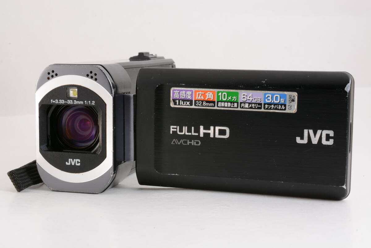 Yahoo!オークション - 動作品 JVC ケンウッド KENWOOD Everio GZ-V590-...
