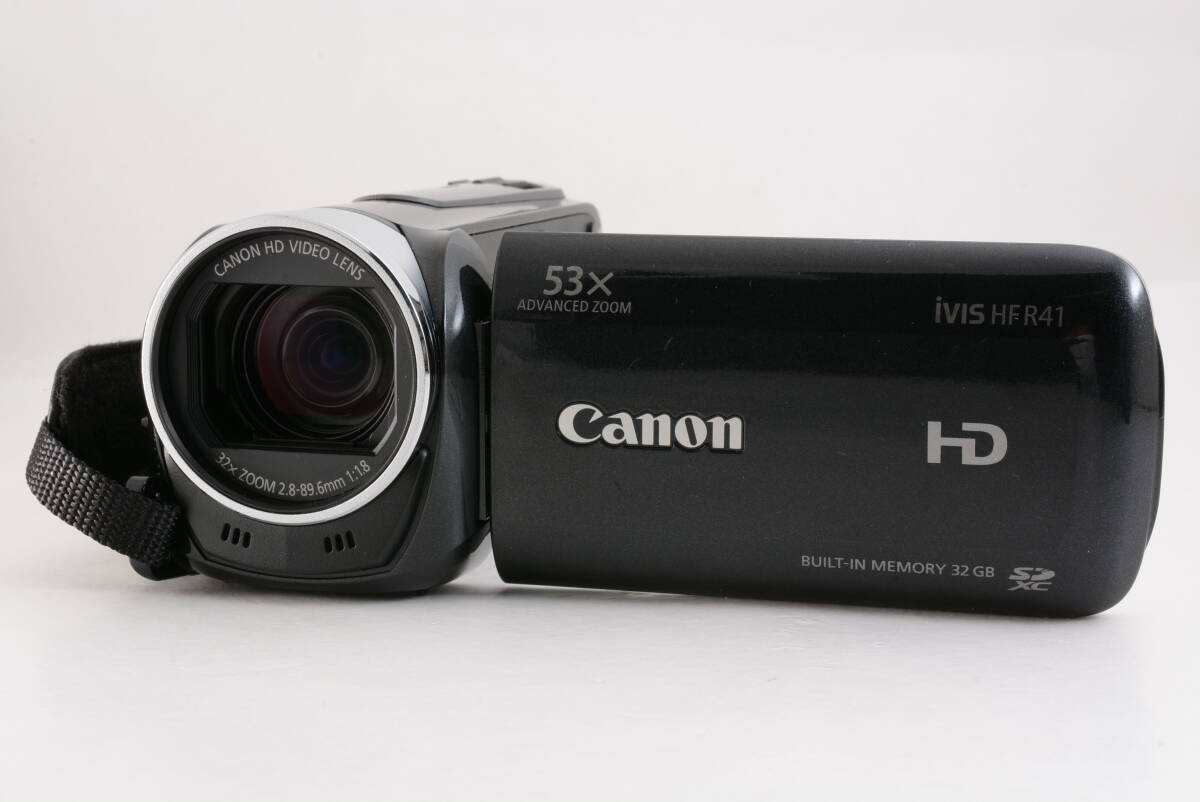キャノン Canon iVIS HF R41 アイビス 黒 ブラック デジタルビデオカメラ 管MM2115(キヤノン)｜売買されたオークション情報、yahooの商品情報をアーカイブ公開 ...